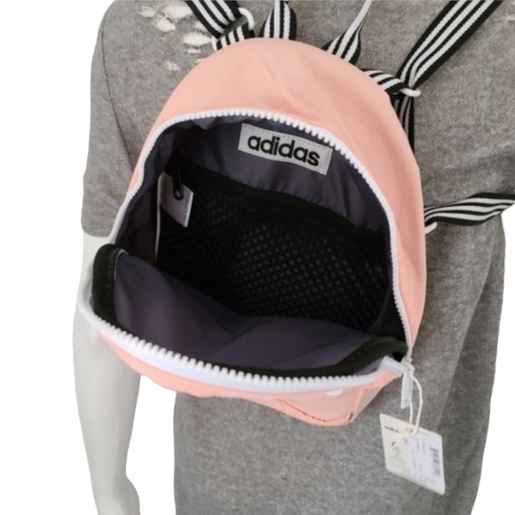 adidas | Bags | Adidas Core Mini Backpack Bag School Travel Glow Pink ...